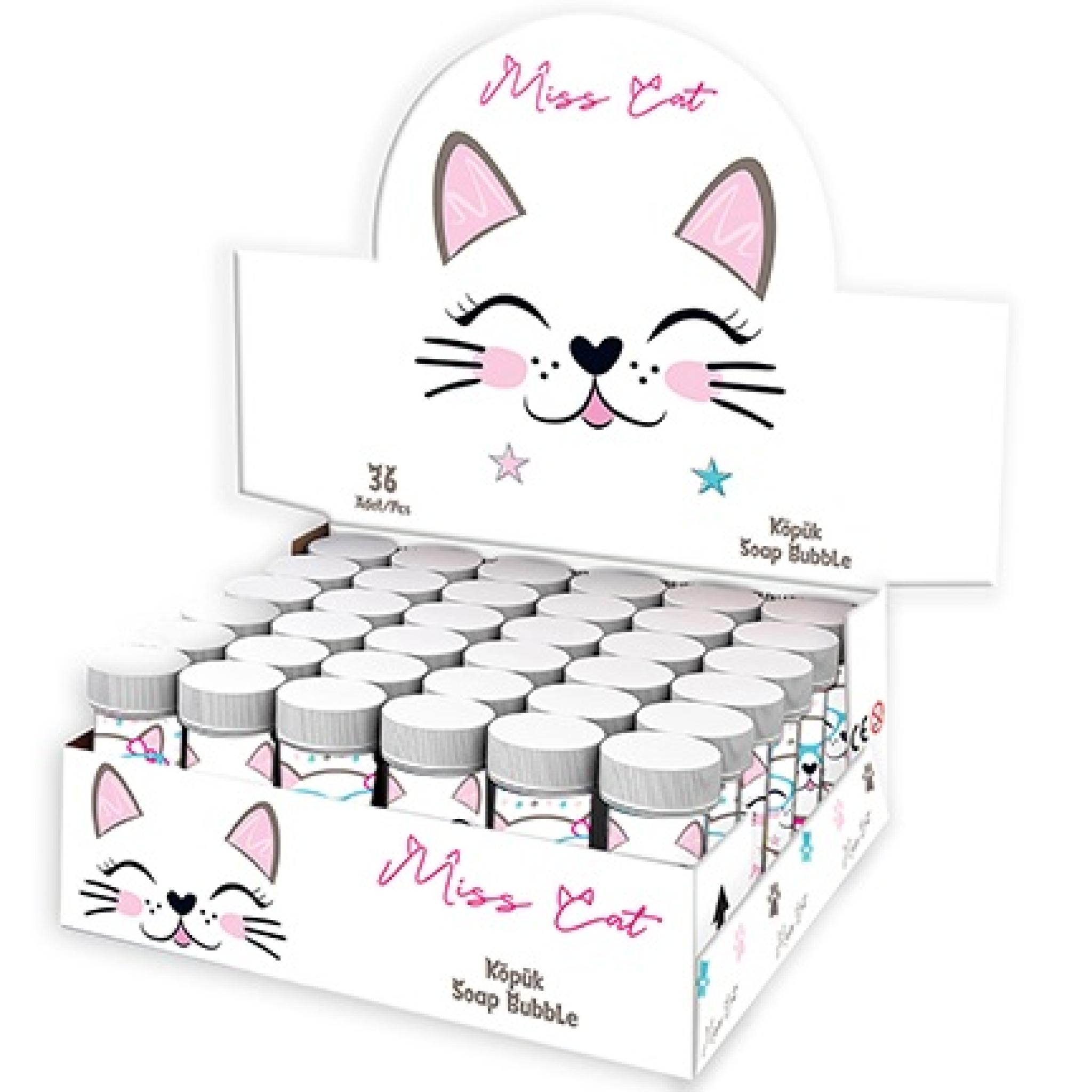 Miss Cat Köpük Baloncuk 36 Adet - İstanbul Toptan Ticaret