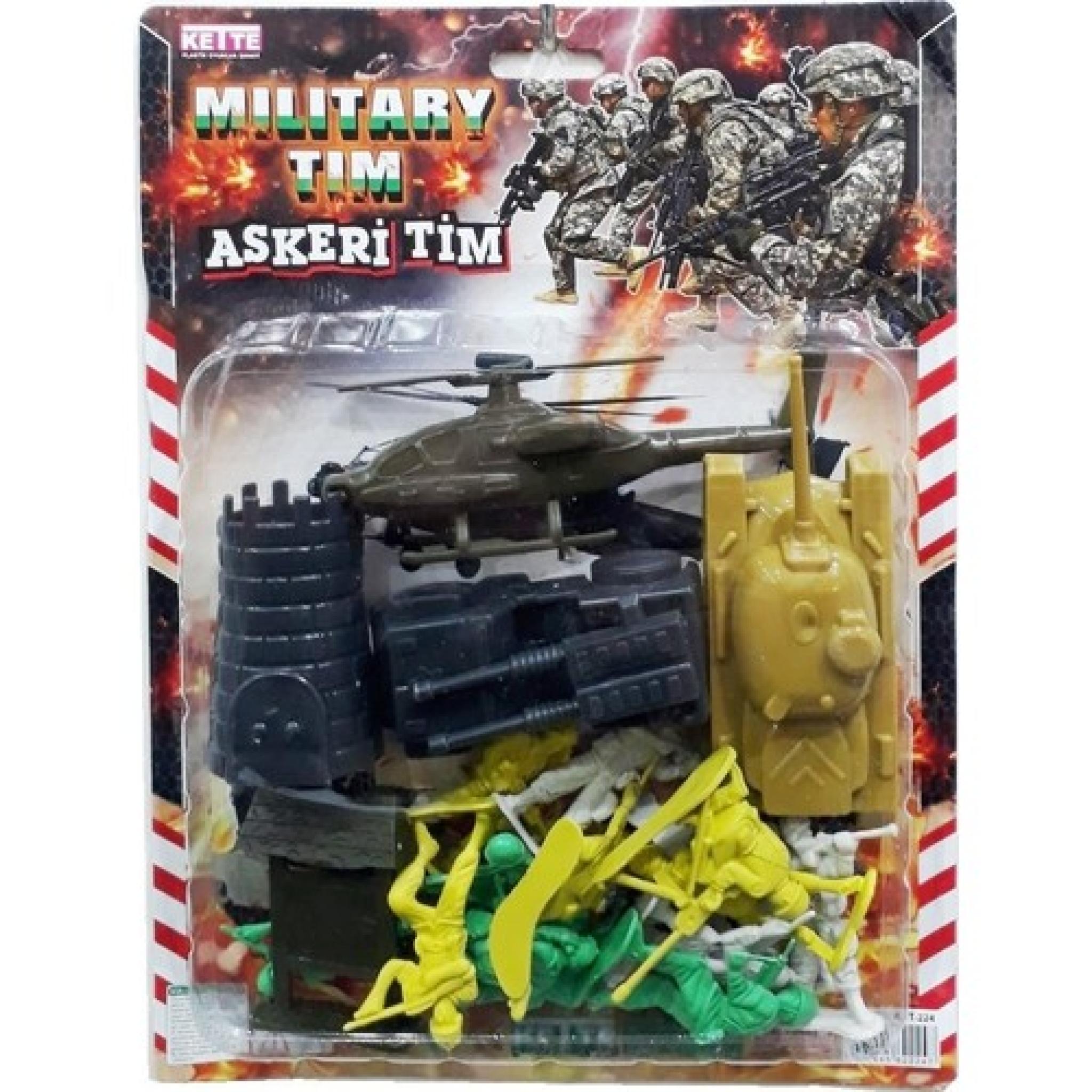 Oyuncak Askeri Tim Seti - İstanbul Toptan Ticaret