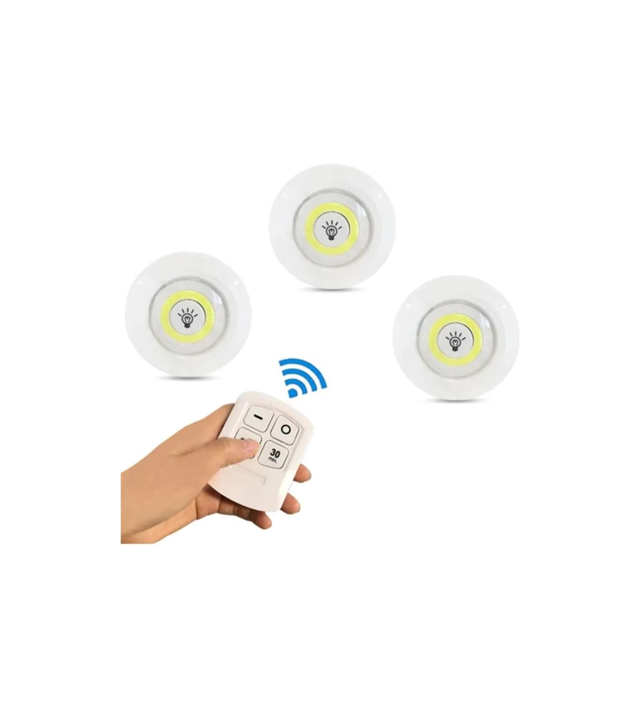 Toptan Kumandalı 3'lü Spot Led Aydınlatma - İstanbul Toptan Ticaret