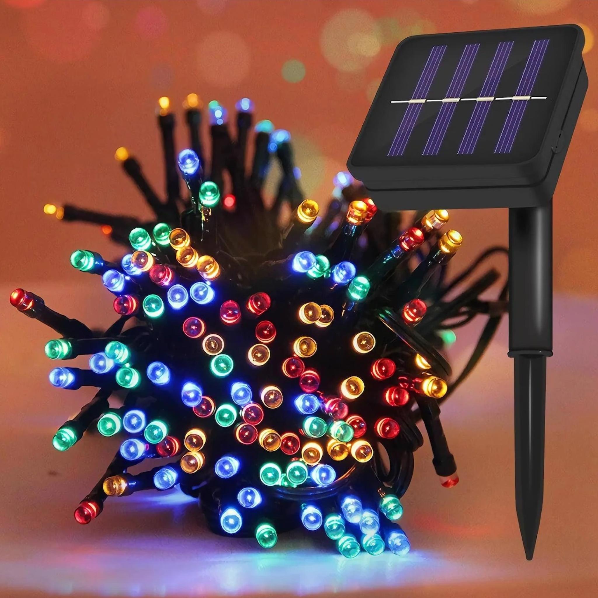 Toptan Solar Led Işık Renkli 10 Mt - İstanbul Toptan Ticaret