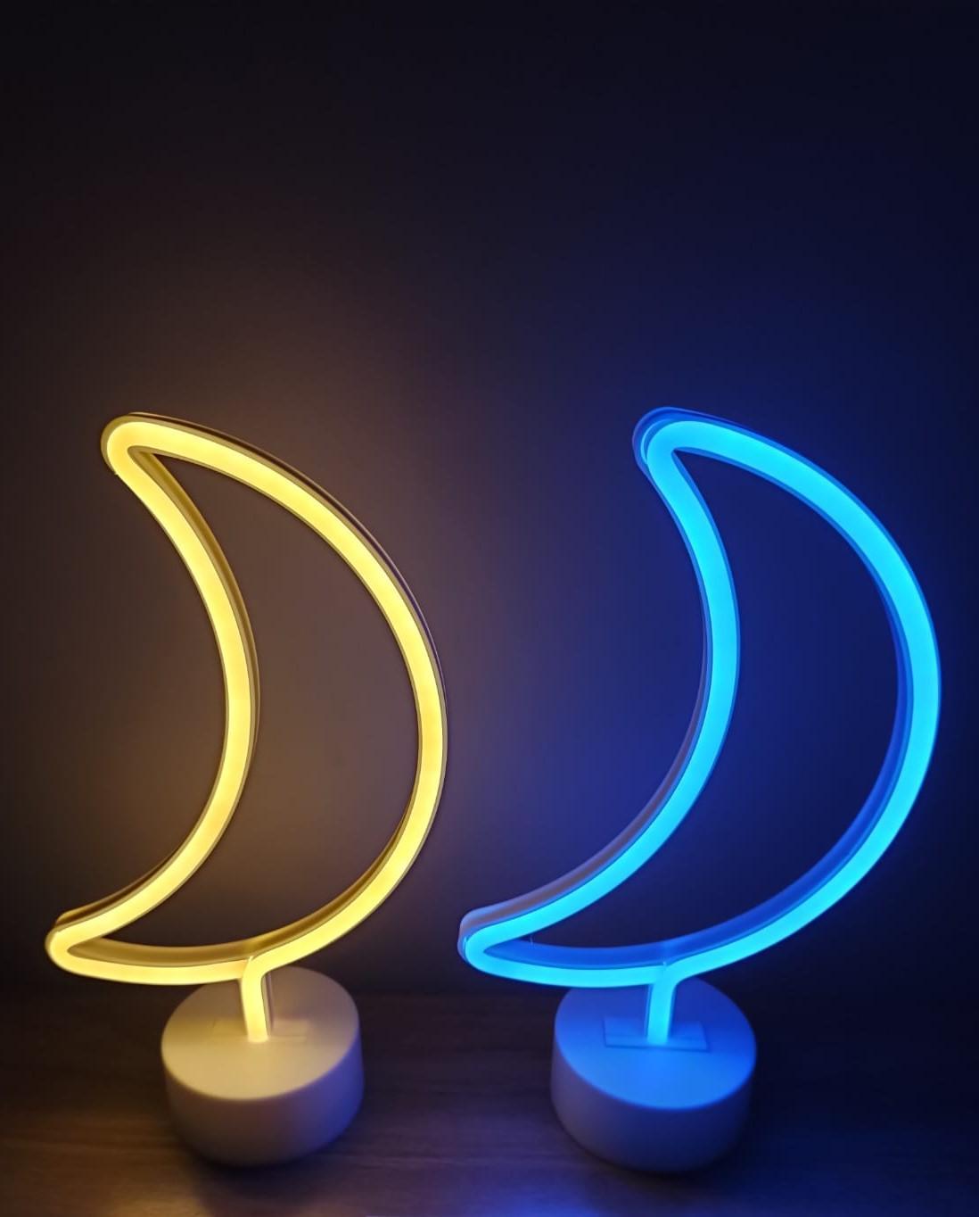 Toptan Yarım Ay Modelli Neon Led Gece Lambası - İstanbul Toptan Ticaret